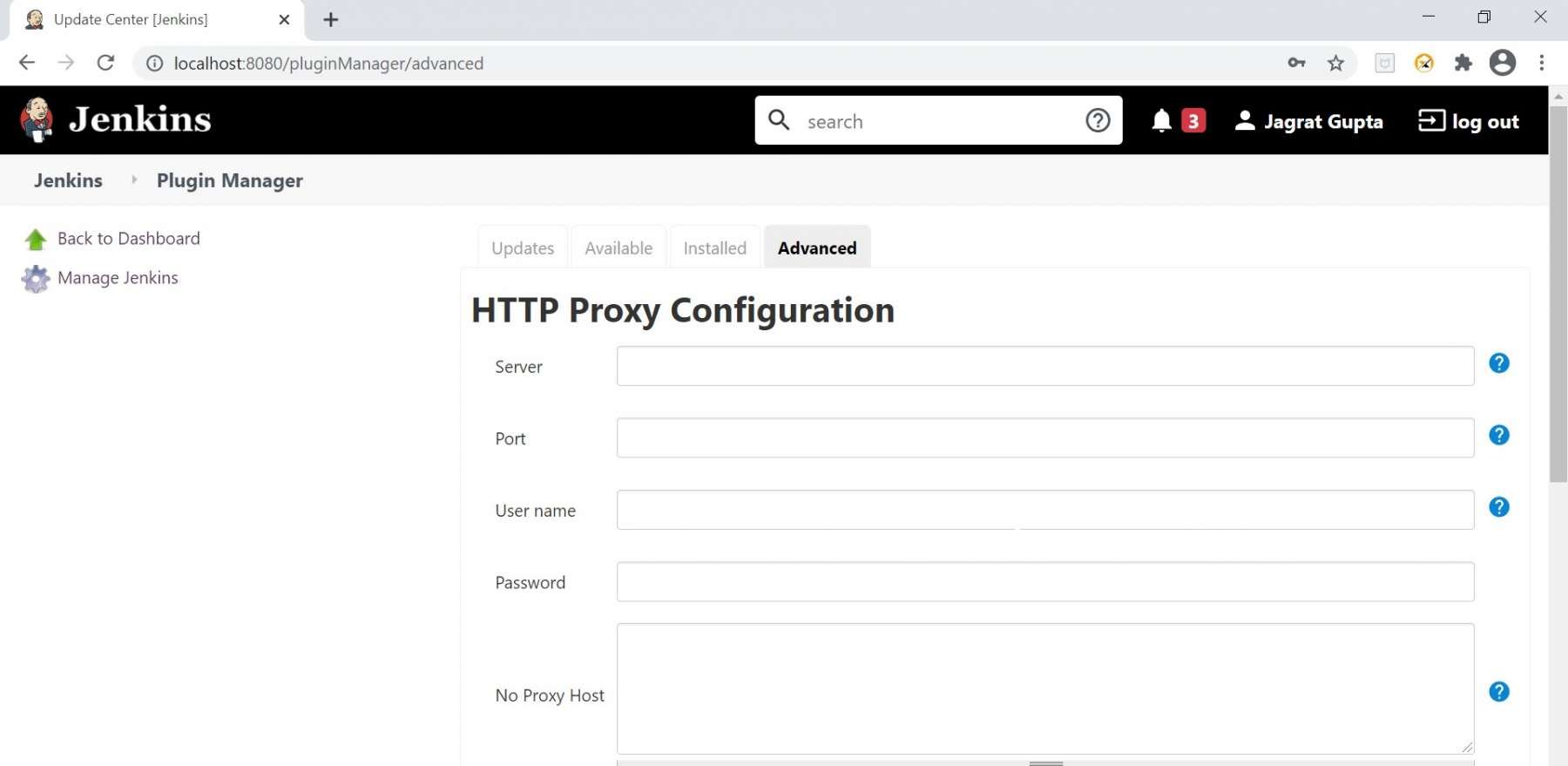 Jenkins Manage Plugins - How to manage, update & uninstall